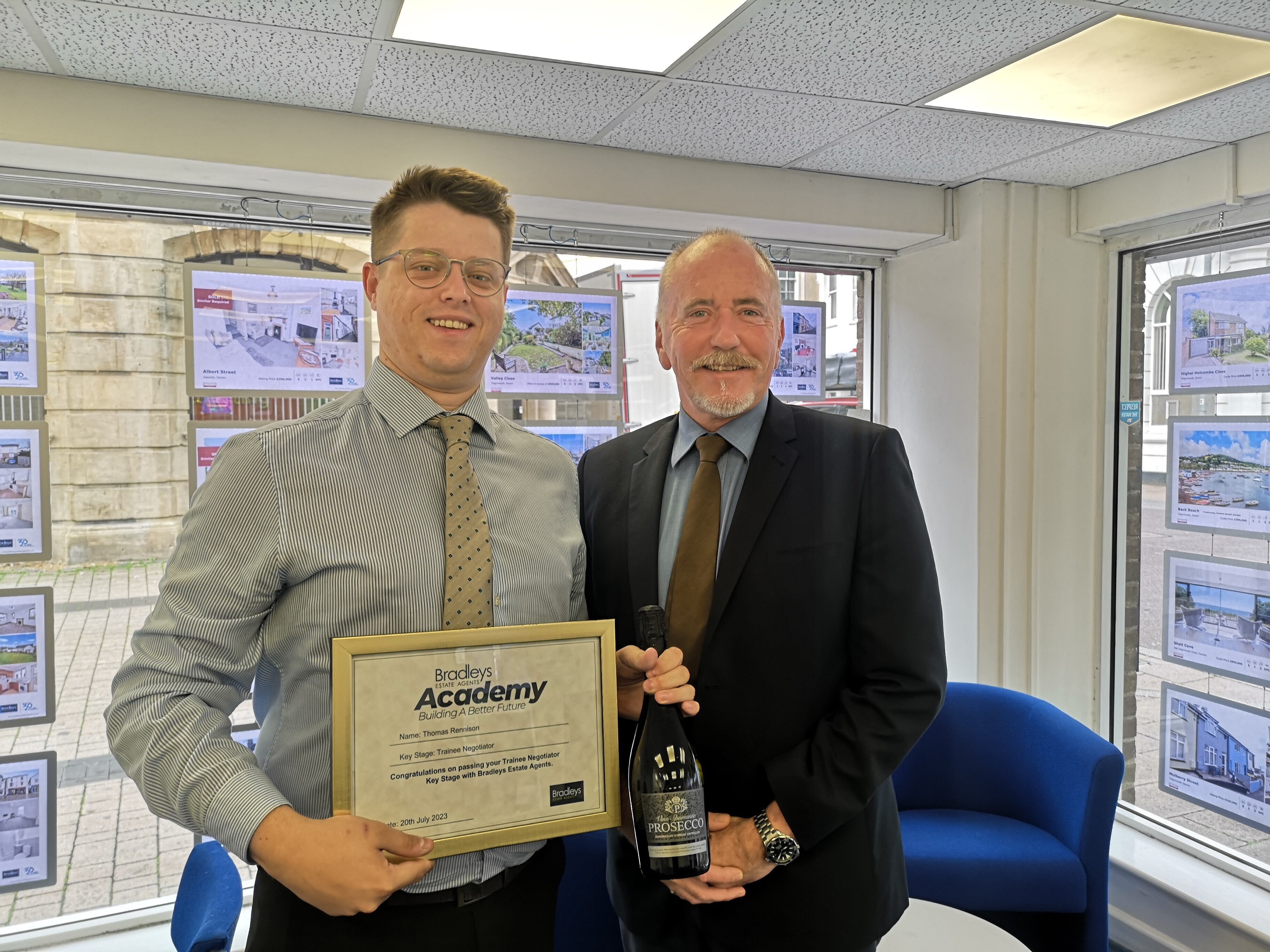 Thomas passes the first stage of the Bradleys Academy | Bradleys Estate ...