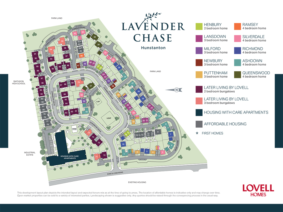 Find your newly built home, here at Lavender Chase